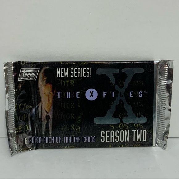 Topps | Toys | Vintage 996 The Xfiles Season Two Topps Trading Cards ...
